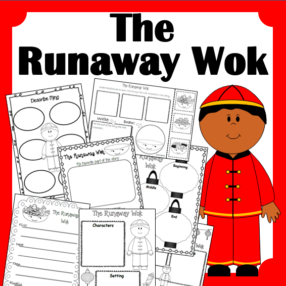 The Runaway Wok book companion- Chinese New Year | Teaching Resources