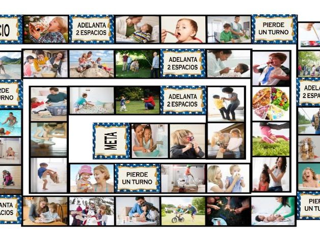Parenting Activities 6 Spanish Photo Game Bundle | Teaching Resources