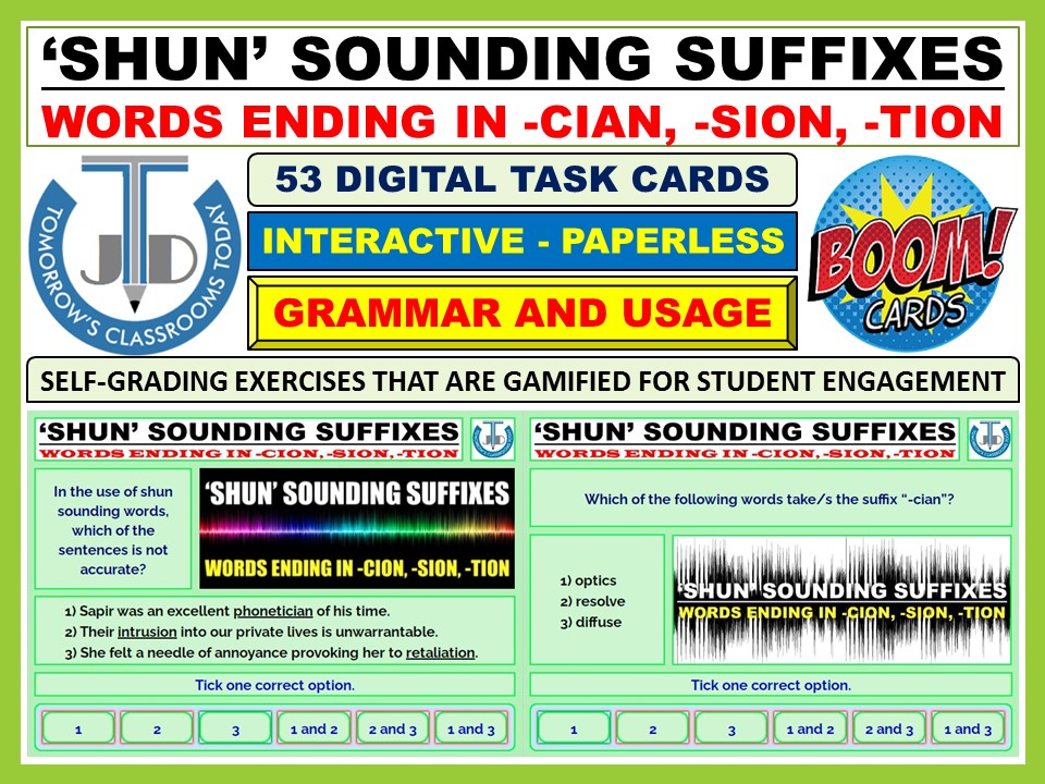 SHUN SOUNDING SUFFIXES WORDS ENDING IN CIAN SION TION BUNDLE SHUN SOUNDING SUFFIXES WORDS ENDING IN CIAN SION TION BUNDLE