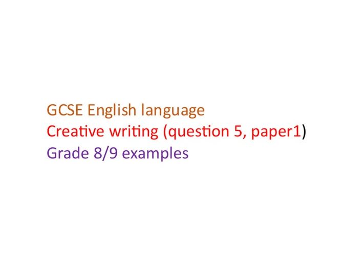 GCSE English Language Teaching Resources