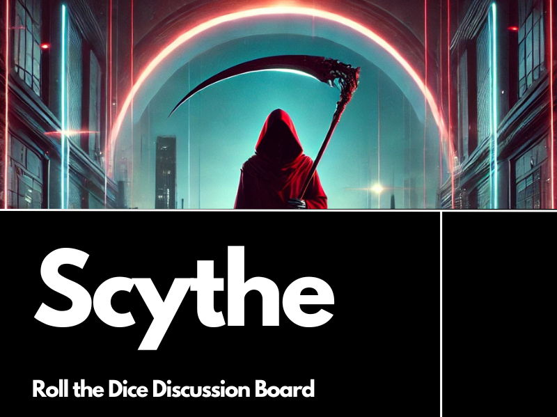 Scythe by Neal Shusterman Roll the Dice Discussion Board Activity ...