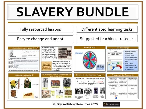 Slavery Bundle | Teaching Resources