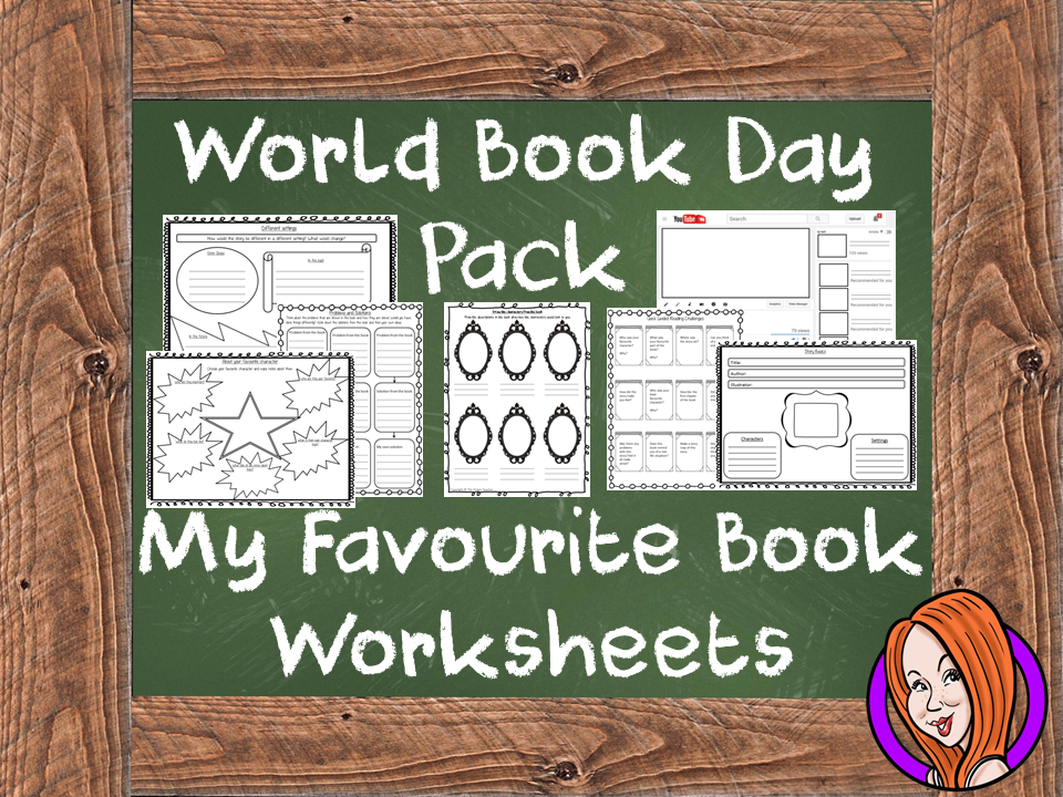 World Book Day Worksheet Pack | Teaching Resources