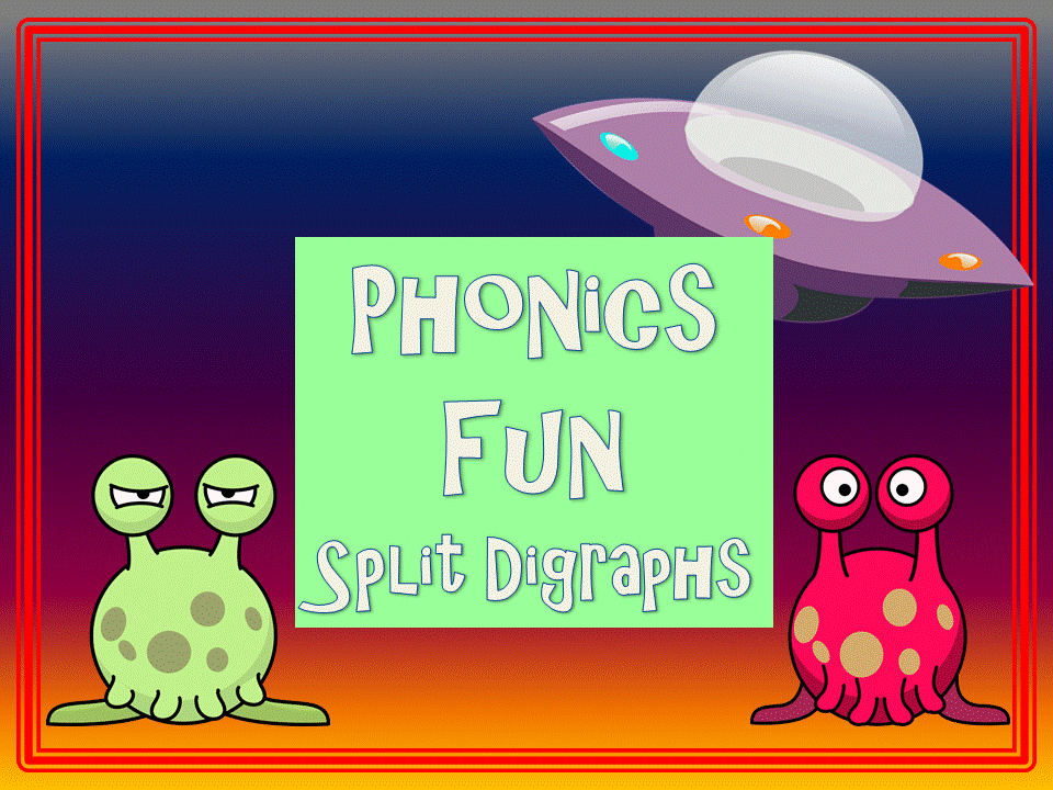 Phonics Activity - Split Digraph | Teaching Resources