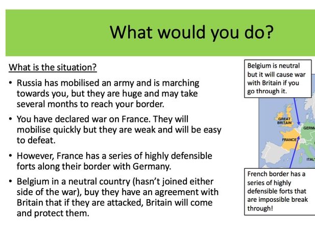 Why did the Schlieffen Plan fail? | Teaching Resources