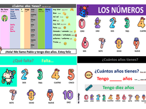 Numbers and age - edad y números | Teaching Resources