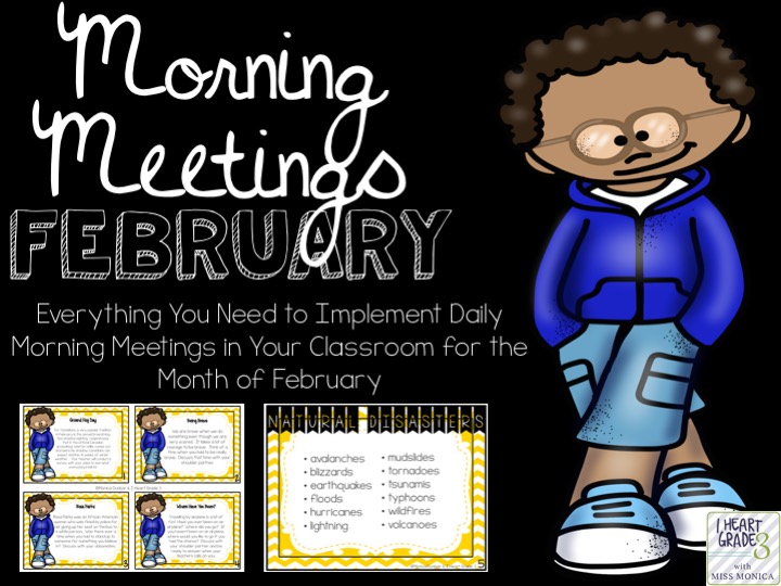 February Morning Meetings | Teaching Resources