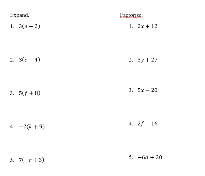 Expanding Brackets Questions And Answers At Robert Leverett Blog