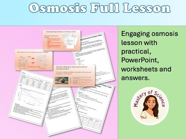Osmosis Lesson Pack – Full PPT, Practical, Write-Up & Model Answers ...