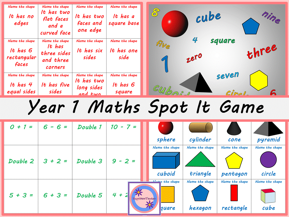 Maths Game Year 1 Teaching Resources