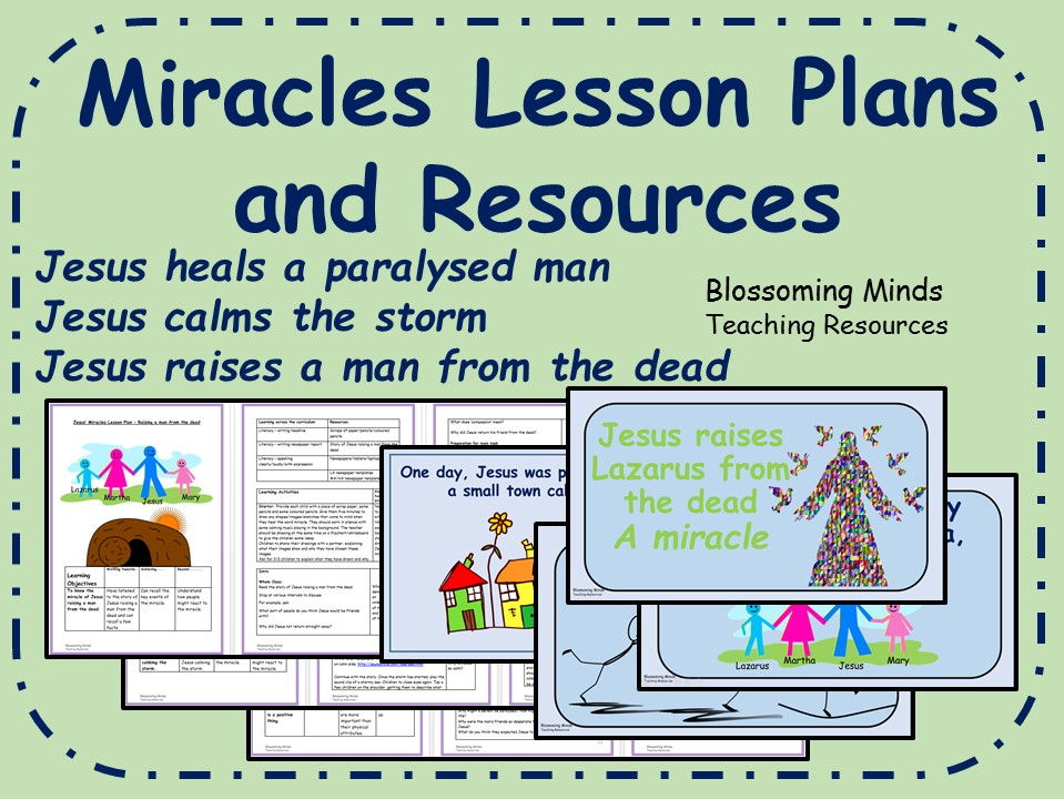 Jesus' Miracles - 3 week unit plan 1 - KS2 | Teaching Resources
