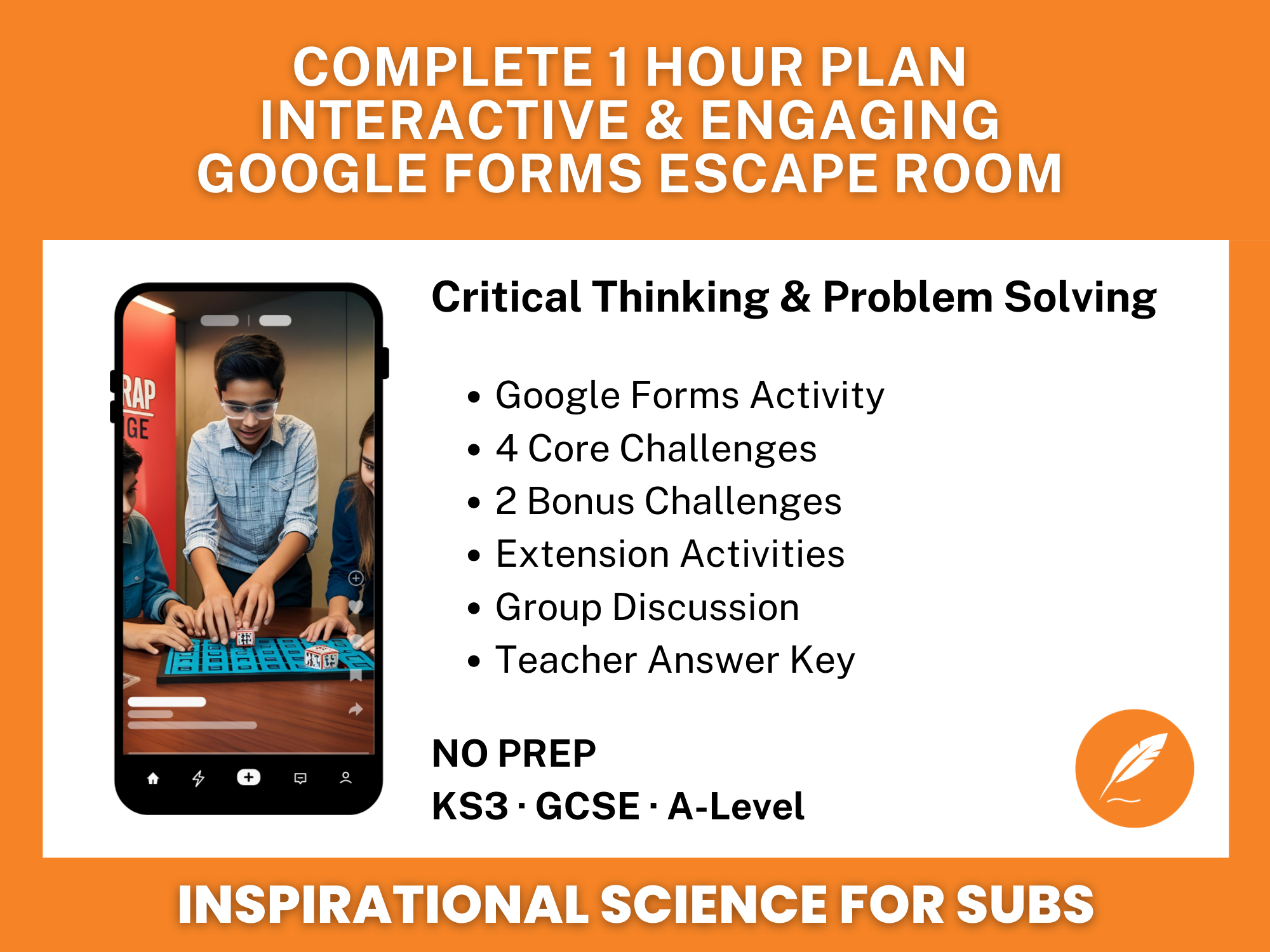 PREMIUM DNA Profiling & Fingerprinting Escape Room - KS3, GCSE ...