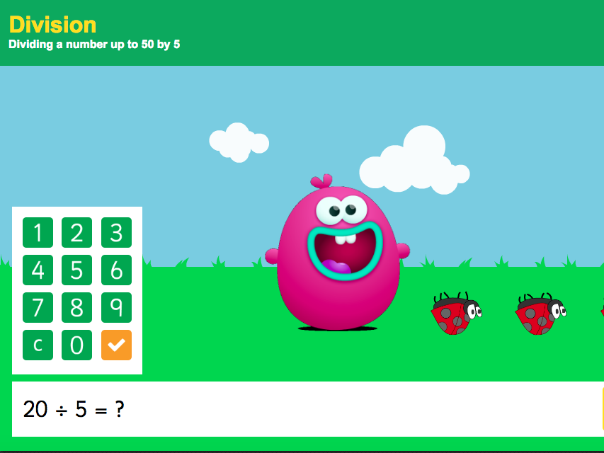 KS1 Number 5 Times Tables Dividing Numbers Up To 50 By 5