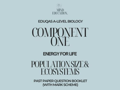 Eduqas A-Level Biology: Component 1 - Population & Ecosystems Past ...