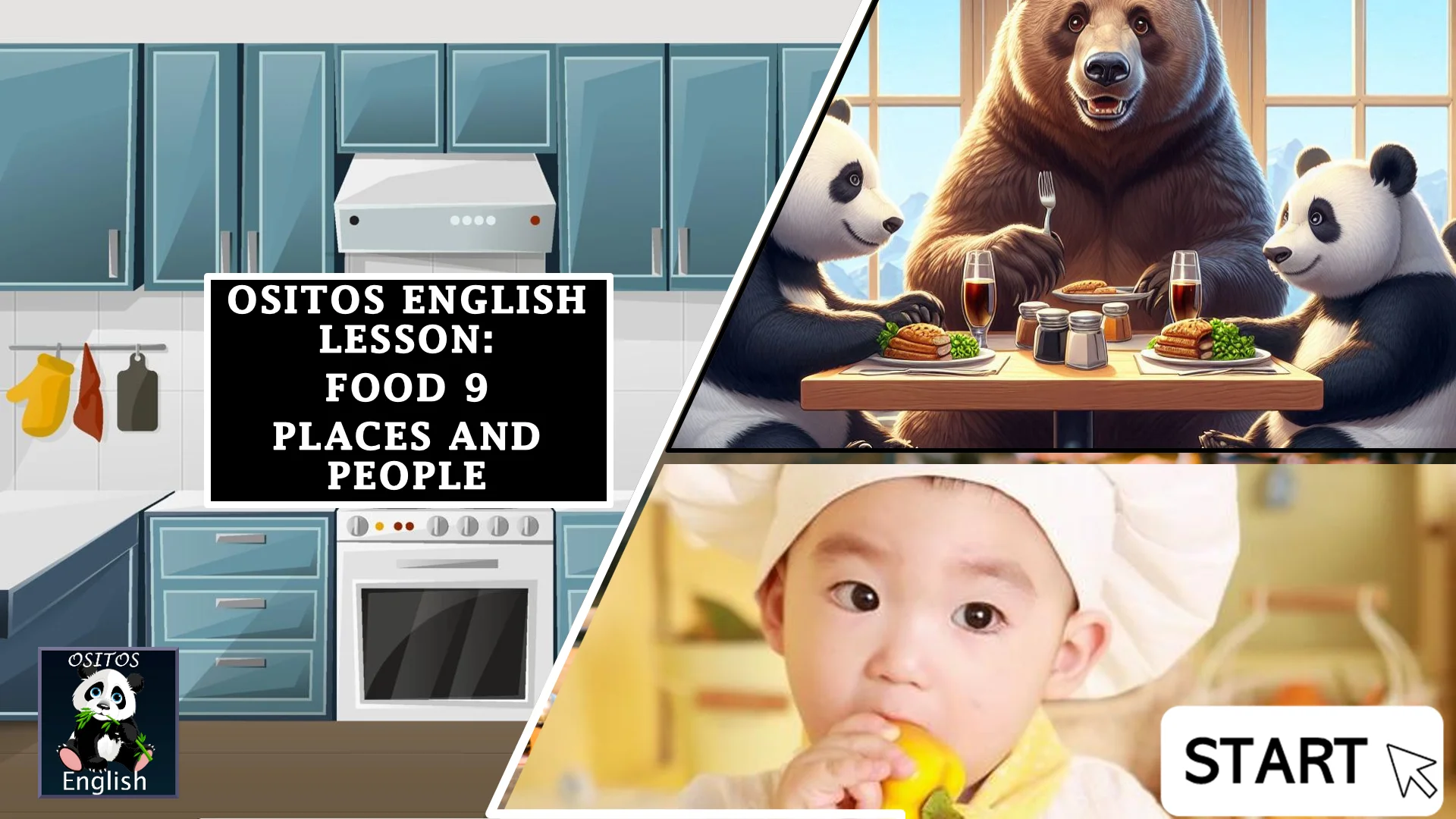 Beginner ESL: Food Unit 9 : Places & People | Teaching Resources