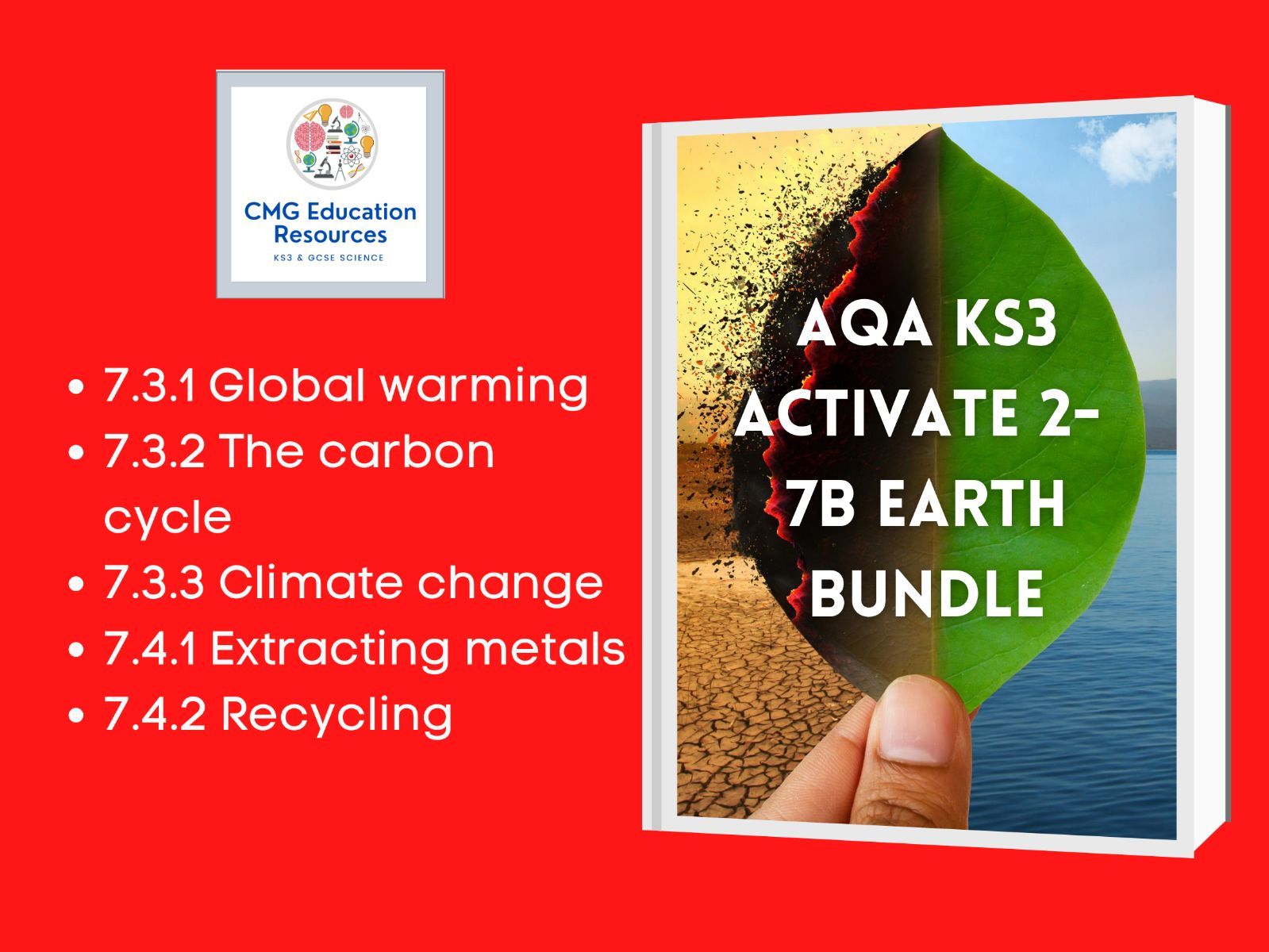 KS3 AQA Activate 2- 7b Earth bundle | Teaching Resources