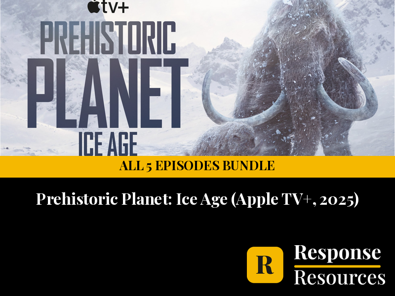 Prehistoric Planet Ice Age - All 5 Episodes Bundle - Worksheets & Keys ...