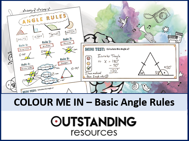 Doodle Sheets on Angle Rules | Teaching Resources