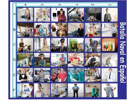 Jobs and Professions 6 Spanish Photo Game Bundle | Teaching Resources