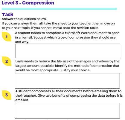 Computer Science paper 1 Mastery tasks (OCR) | Teaching Resources
