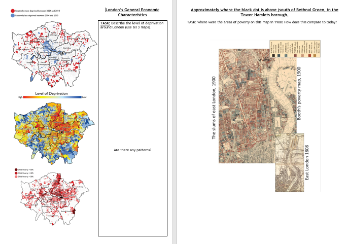 AQA A-LEVEL Changing Places - East End London Place Study L1 Intro ...