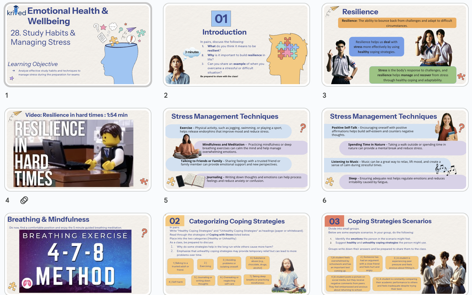 Study Habits & Managing Stress – KS4 Year 10 PSHE Exam Prep & Stress ...