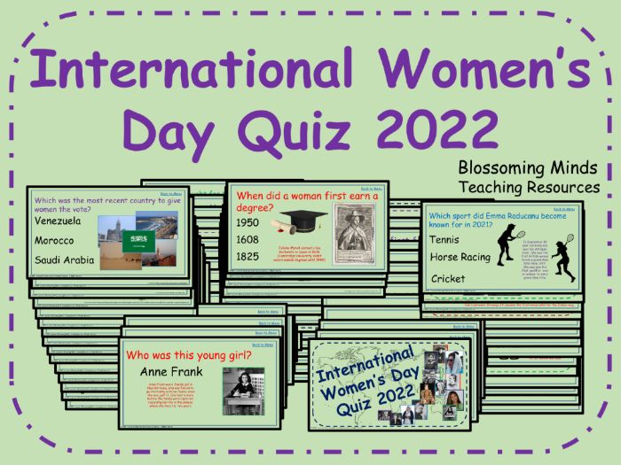 Ideas for International Women's Day | Tes