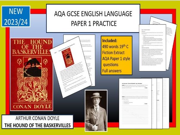 DOYLE-COMPREHENSION-HOUND OF THE BASKERVILLES | Teaching Resources