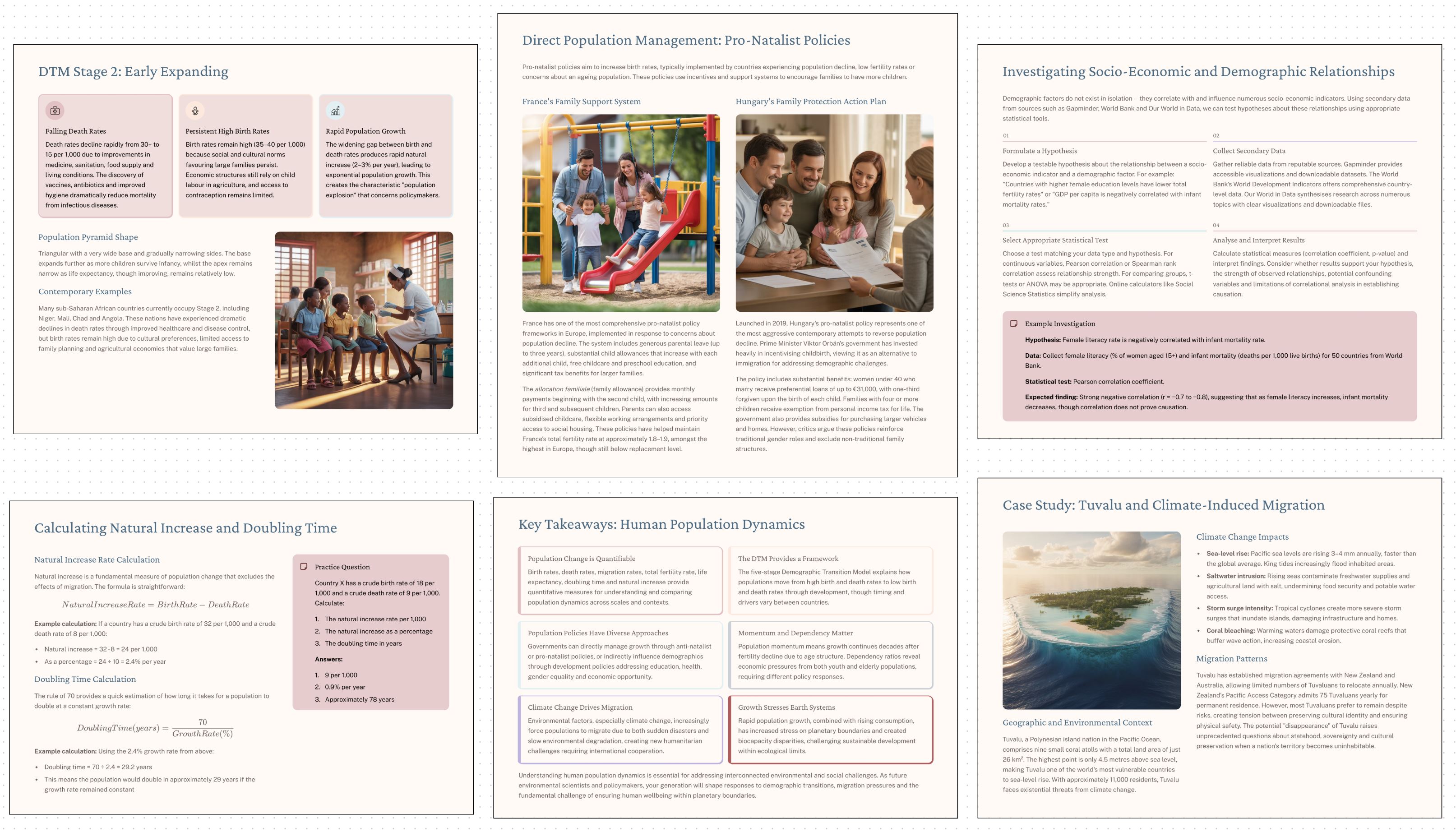 IB DP ESS 8.1 Human Populations - Teaching Notes & PowerPoint 2026 ...