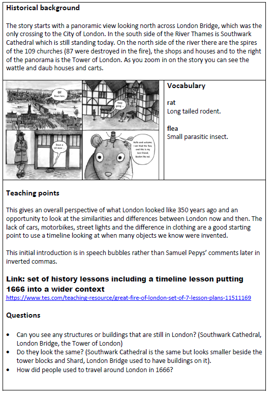 Vlad and the Great Fire of London - Teacher's Guide | Teaching Resources