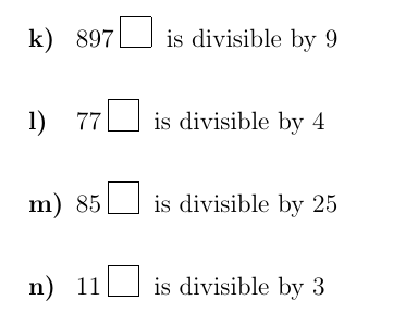 Divisibility Rules worksheet (with solutions) | Teaching Resources