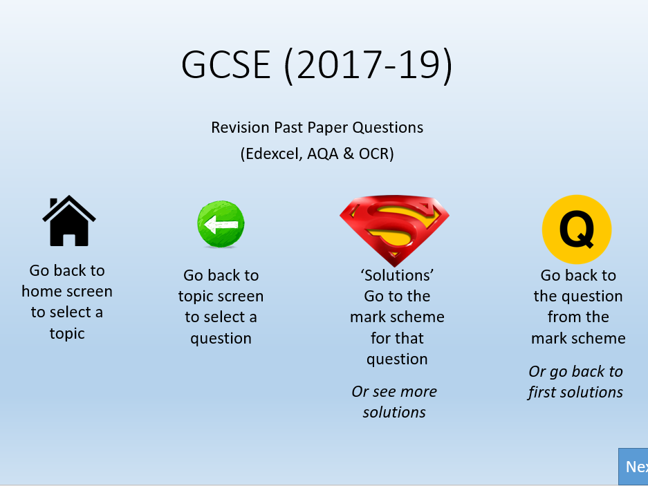 GCSE past paper Questions (New course 2018 - ) Edexcel, AQA & OCR ...