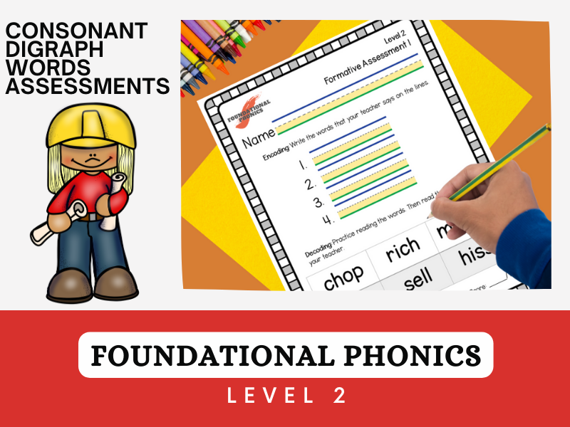 Digraph Words | Phonics Assessments 2 | Teaching Resources