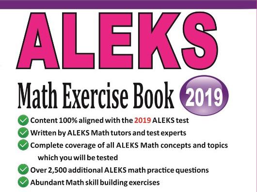 ALEKS Math Exercise Book: Student Workbook and Two Realistic ALEKS Math ...