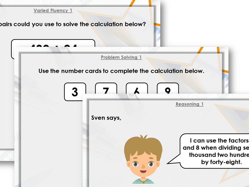 Year 6 Maths Division Using Factors Lesson Autumn Block 2 By