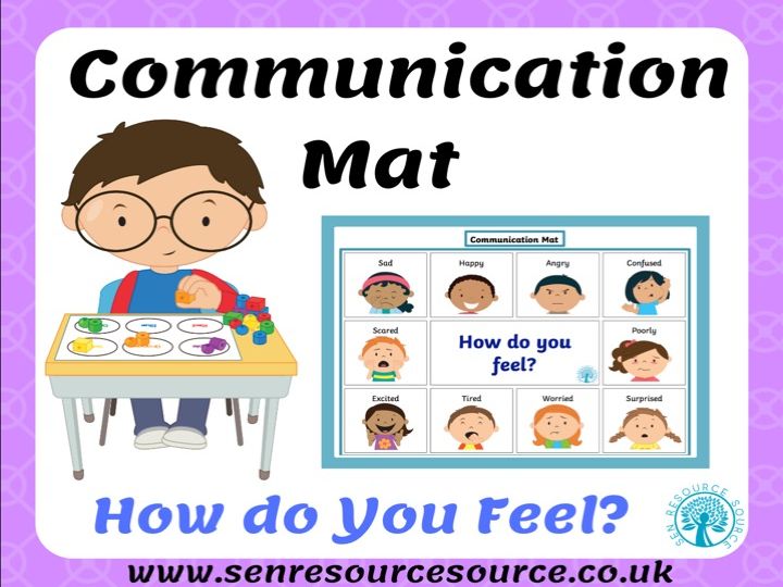 Feelings Communication Mat | Teaching Resources