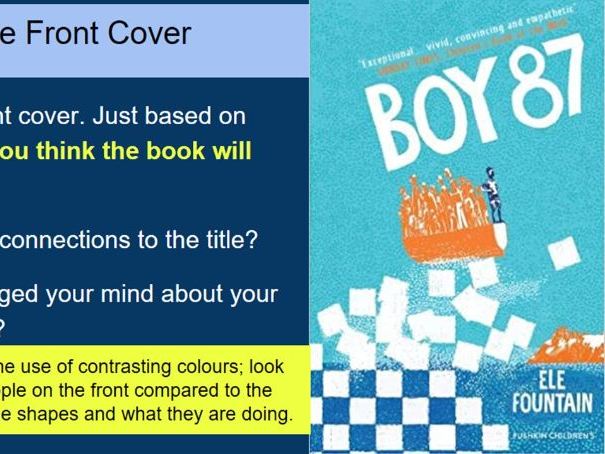 Boy 87 Introductory Lessons | Teaching Resources