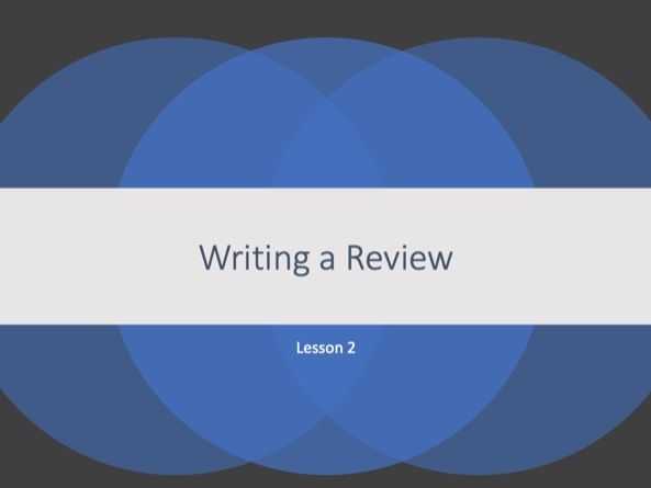 Writing A Review Lesson 2 IGCSE English As A Second Language 