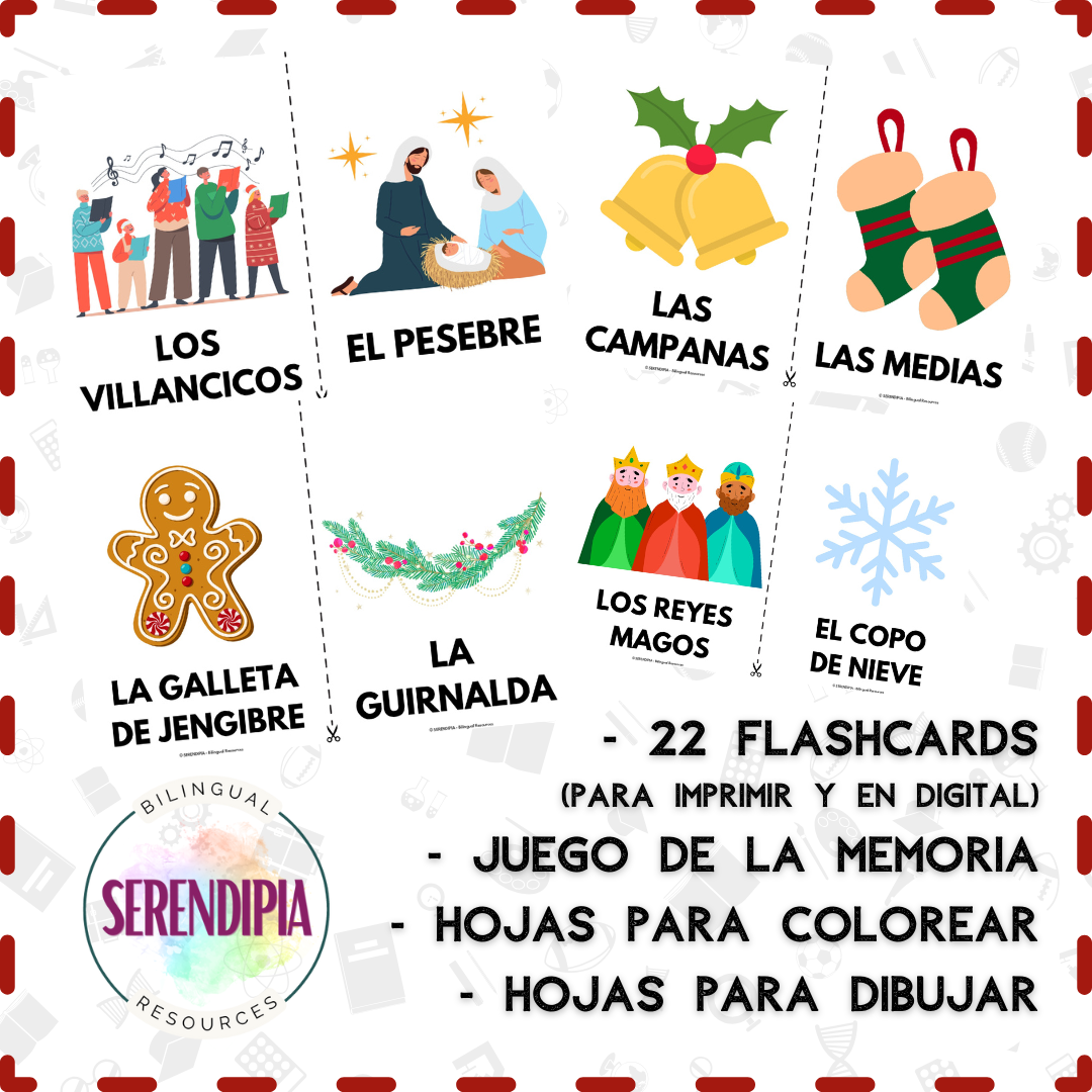 SPANISH Christmas Vocabulary Activities | Navidad Actividades ...