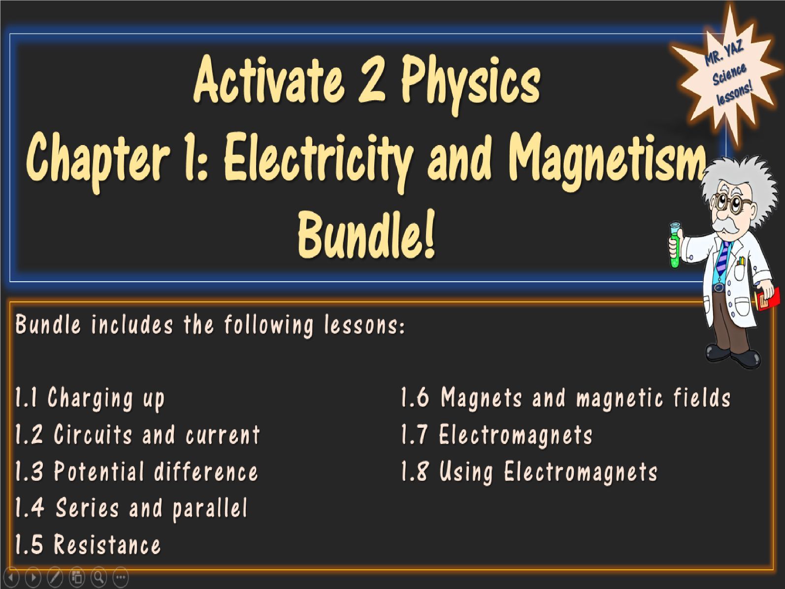 Electricity and Magnetism Activate 2 KS3 Science Bundle | Teaching ...