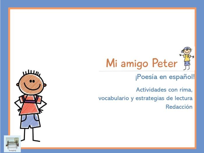 Primary Spanish resources: poetry