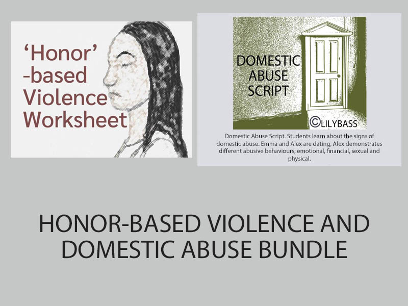 Honor-based Violence and Domestic Abuse Bundle (US) | Teaching Resources
