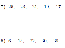 The nth term of an arithmetic sequence worksheet (with solutions ...
