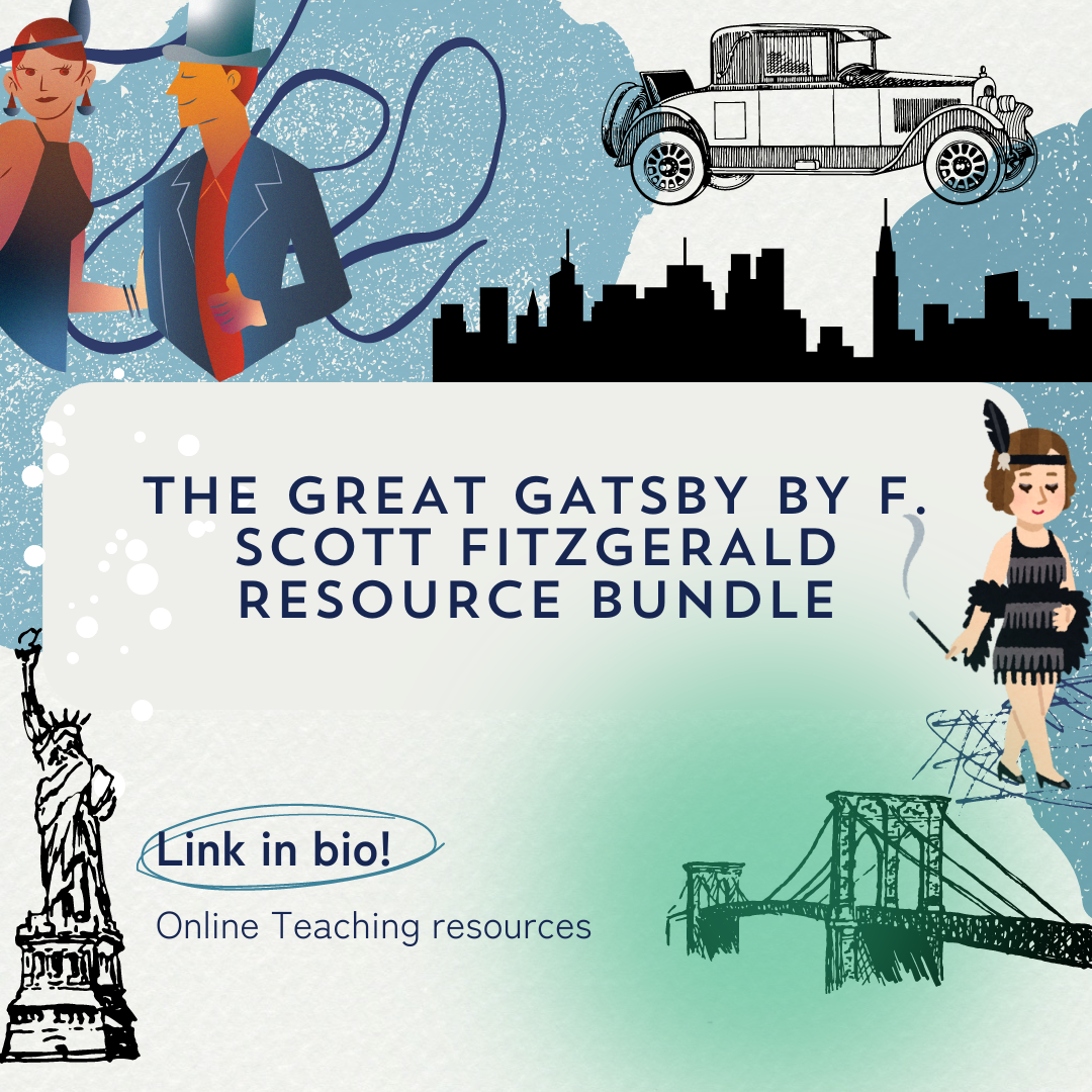 The Great Gatsby by F. Scott Fitzgerald Resource Bundle | Teaching Resources