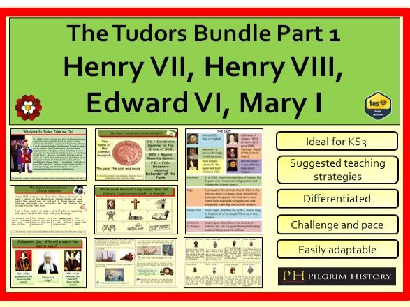 Tudors Bundle Part 1 by PilgrimHistory | Teaching Resources