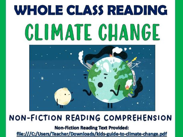Climate Change - KS2 Reading Comprehension Lesson! | Teaching Resources