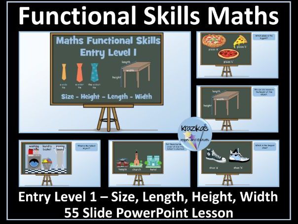 Functional Skills Maths - Entry Level 1 Bundle | Teaching Resources
