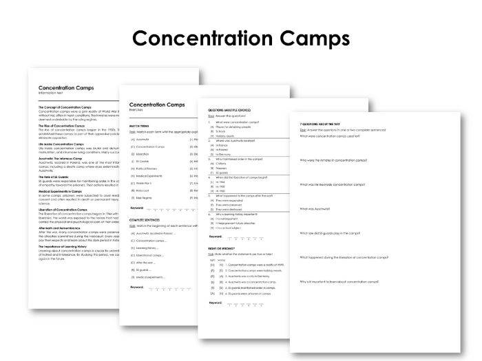 Concentration Camps | Teaching Resources