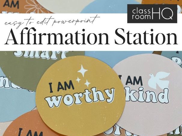 RETRO REWIND Affirmation Station Pack | Retro Classroom Decor ...
