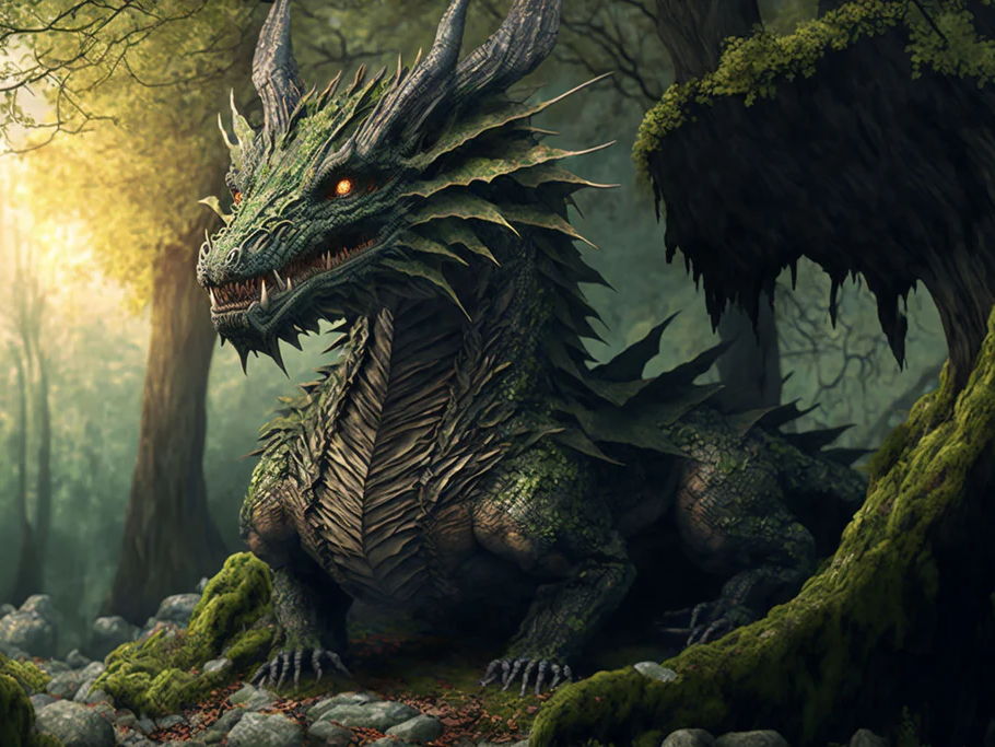 English Literature The Last Dragon Unseen Poem Ian Larmont Analysing ...